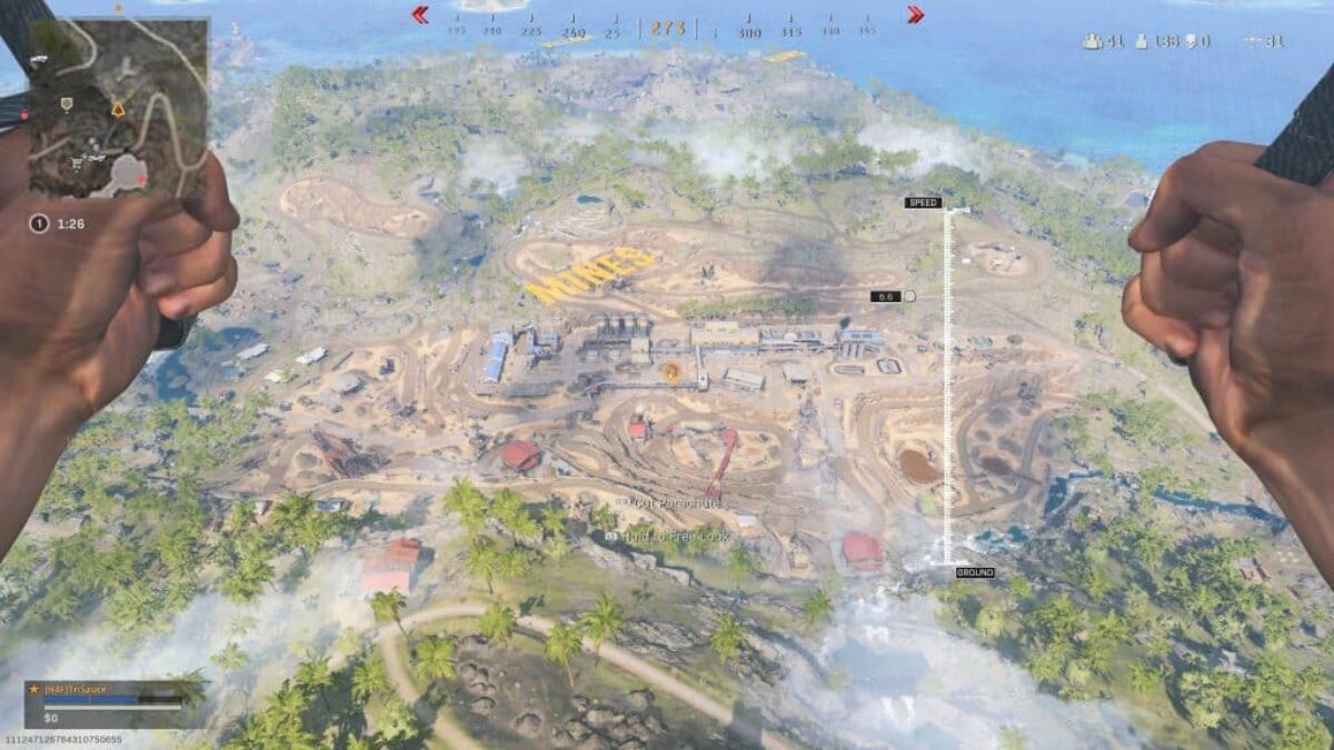 Melhores lugares para cair no mapa Caldera de Warzone