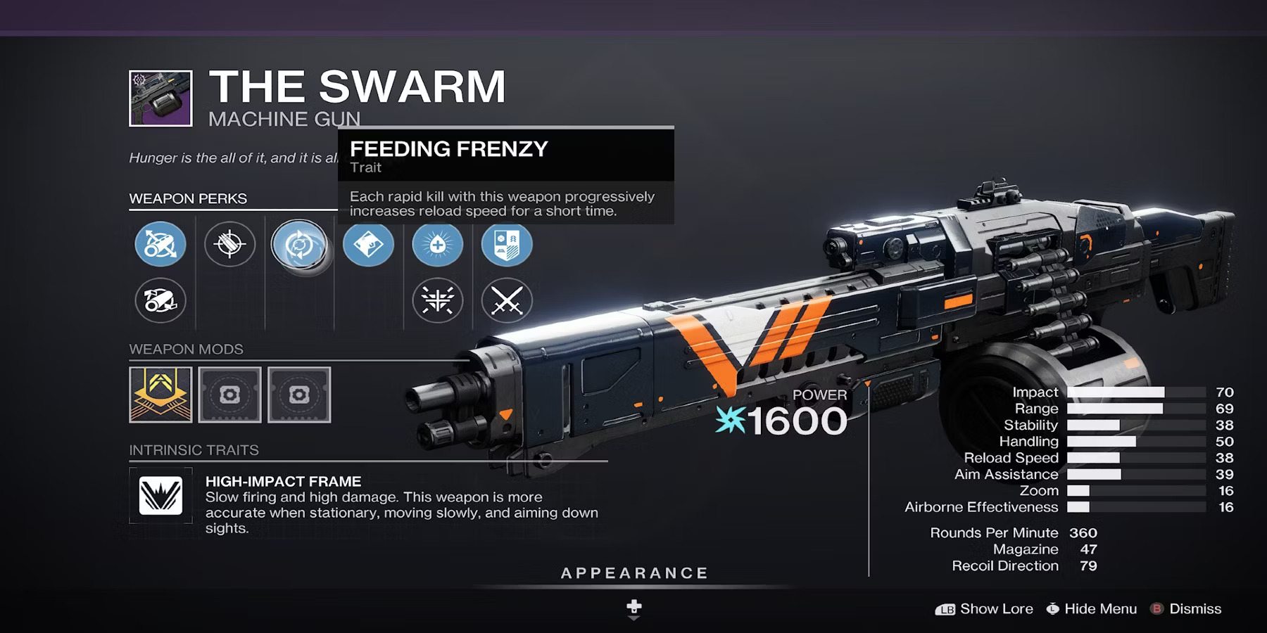 Como conseguir a The Swarm LMG em Destiny 2