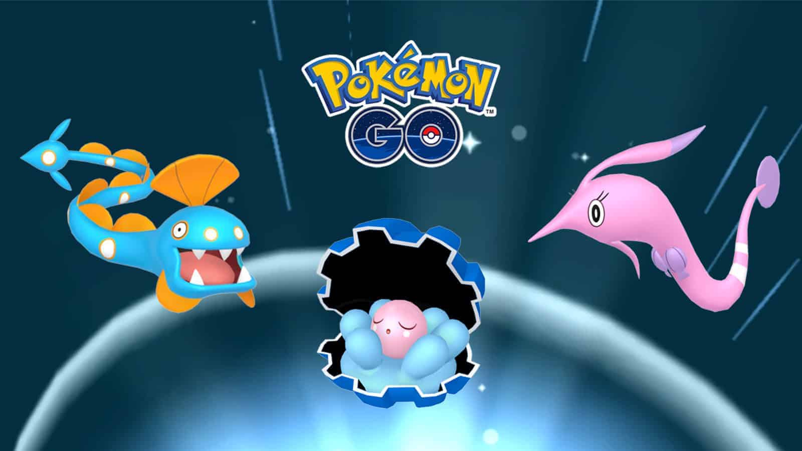 Como evoluir Clamperl em Pokémon GO