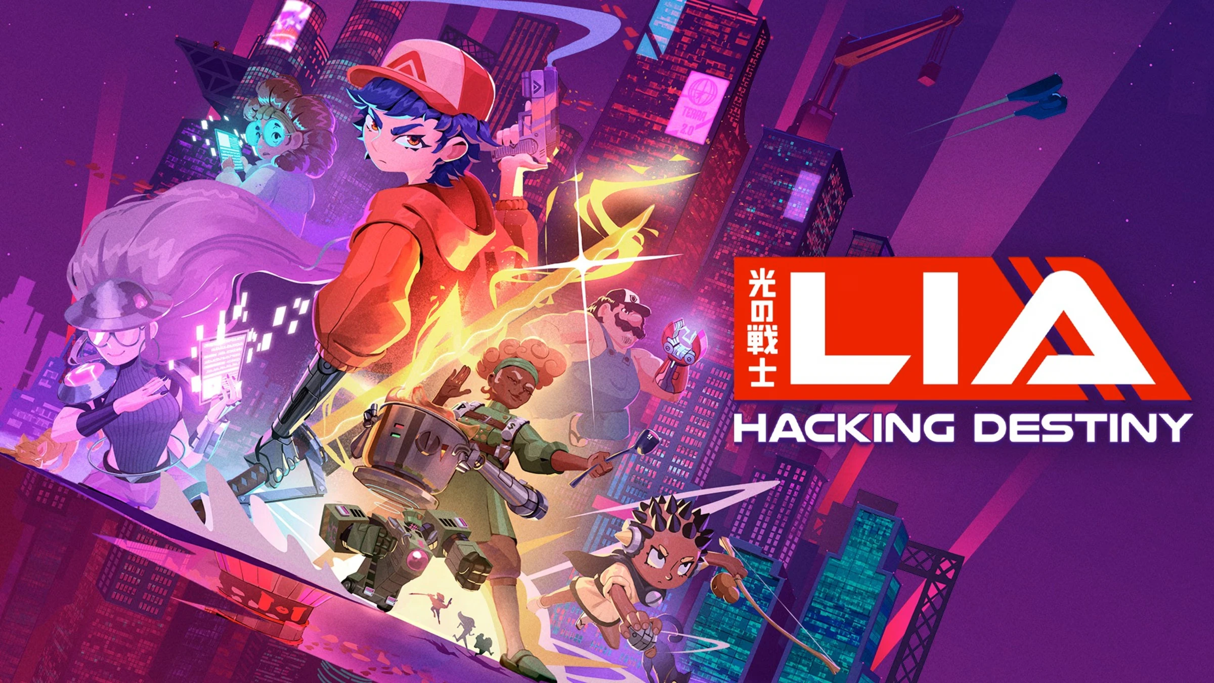 Lia: Hacking Destiny mostra seu universo caótico e bem-humorado